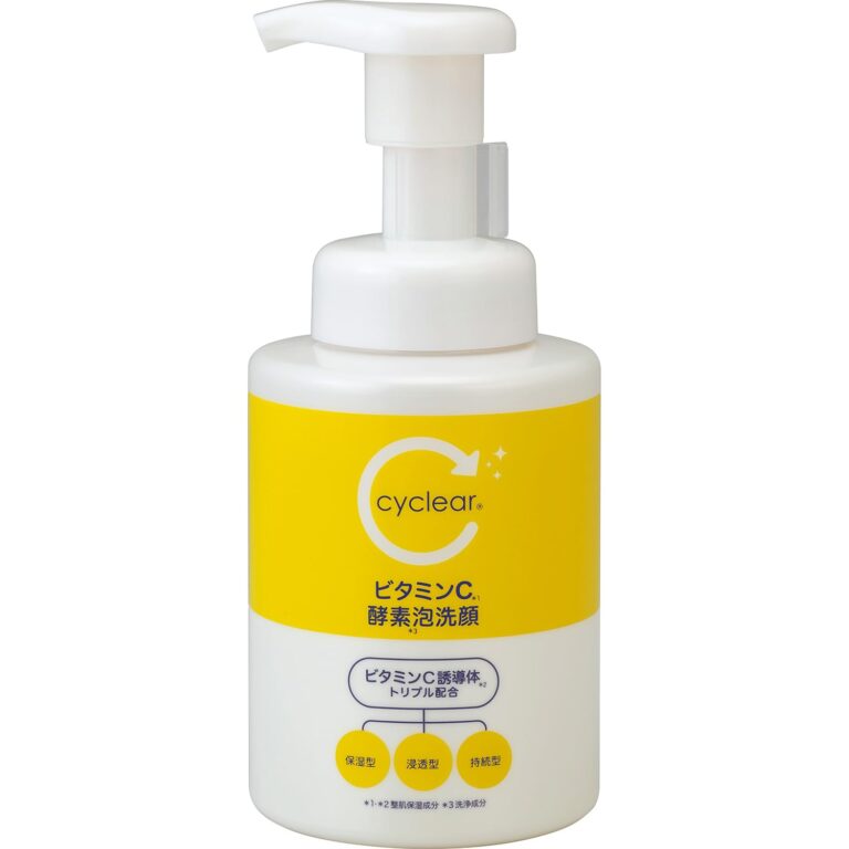 Kumano Oils and Fat Cyclear Vitamin C Enzyme Foam 300ml - MORI PHARMACY